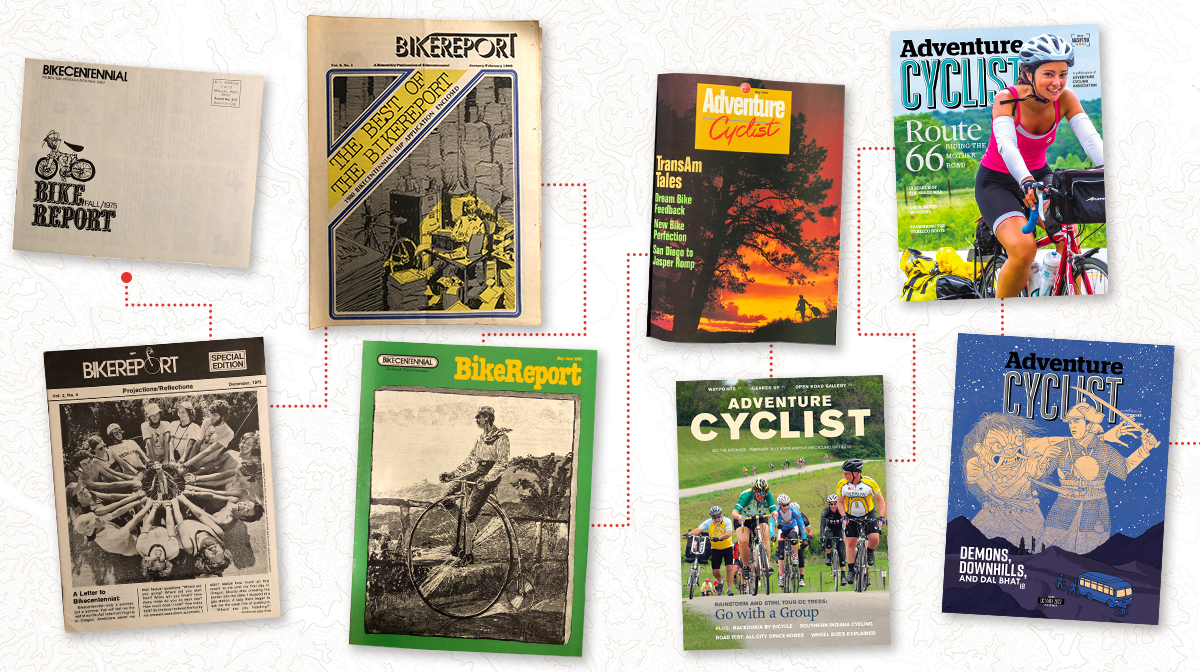 Time for a Makeover: Adventure Cyclist has a glow-up for its 50th ...