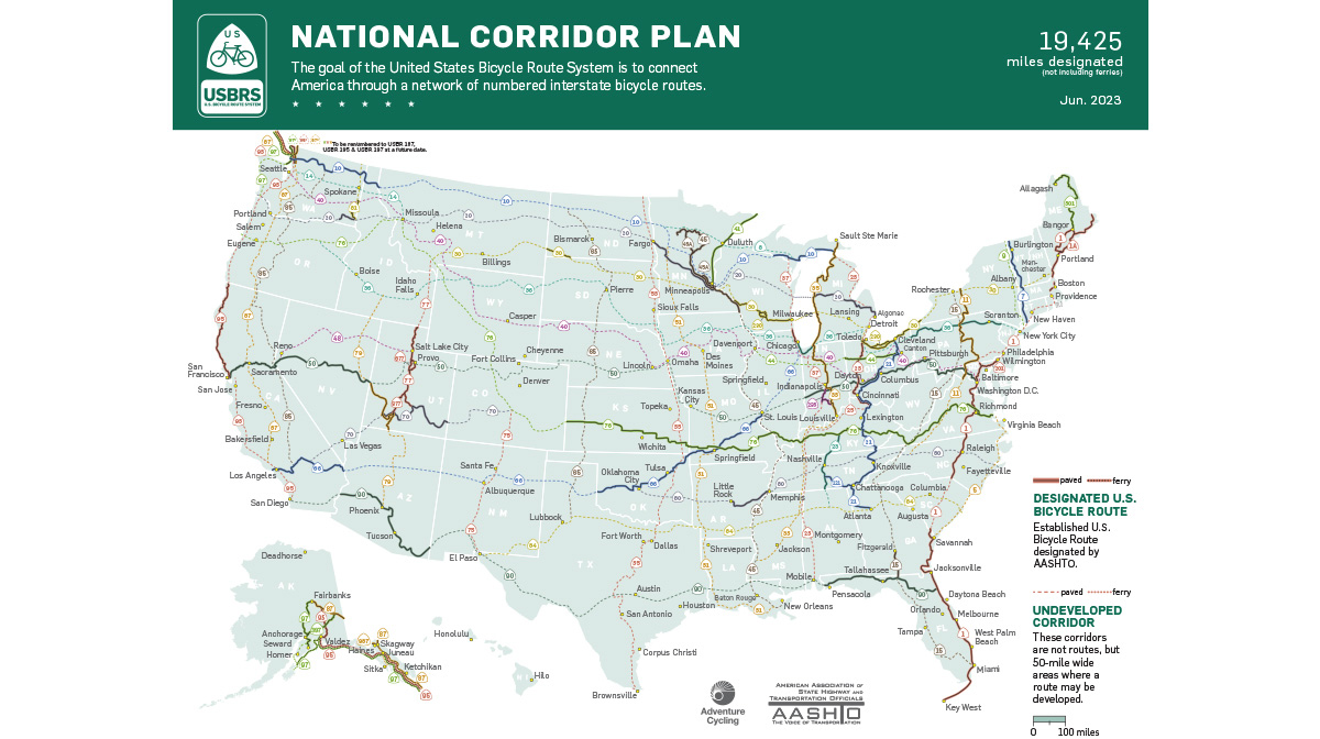 Three New Routes Added to the US Bicycle Route System - Adventure ...