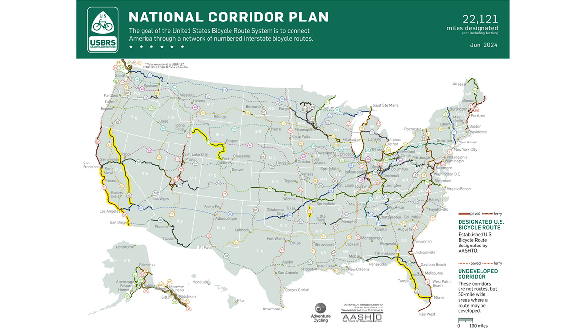 New USBRS Announcements for Spring 2024 - Adventure Cycling Association