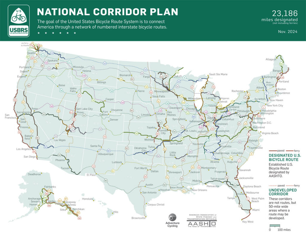 National Corridor Plan - Adventure Cycling Association